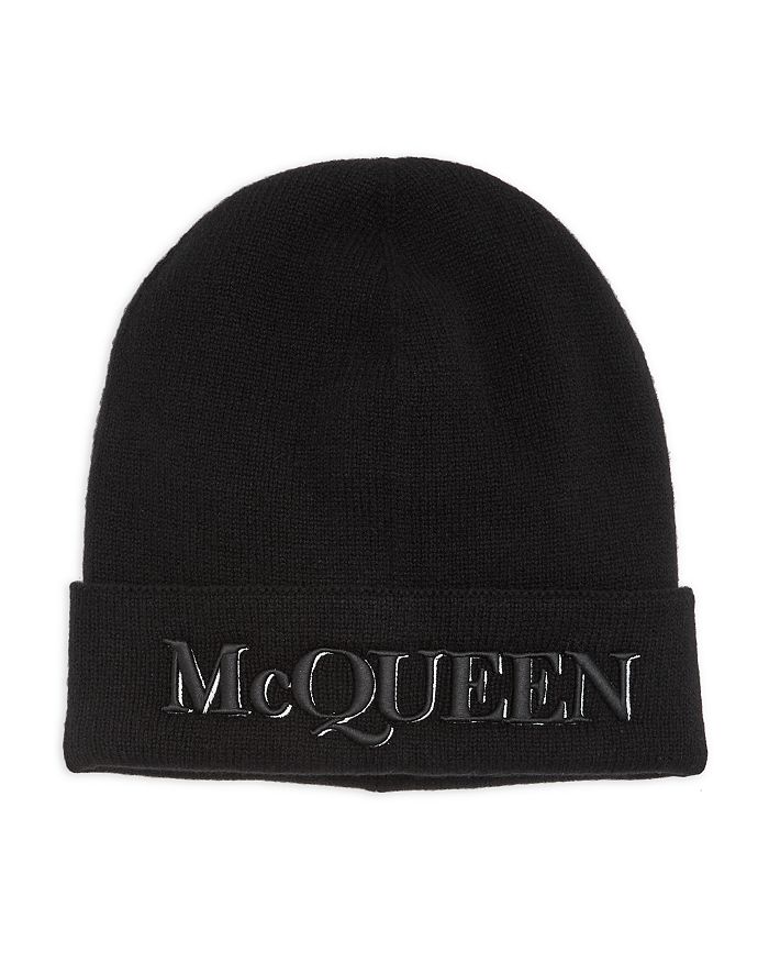Alexander McQUEEN Logo Patch Beanie | Bloomingdale's