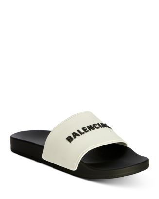 Balenciaga Men's Pool Slide Sandals | Bloomingdale's