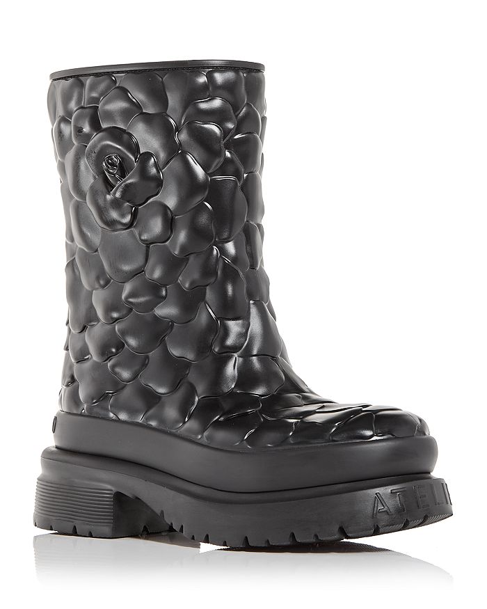 Valentino Garavani Women's Rose Atelier Rain Booties | Bloomingdale's