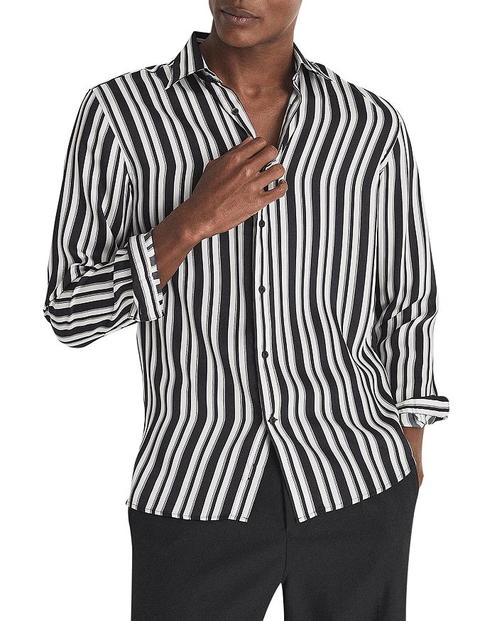 REISS French Striped Shirt | Bloomingdale's