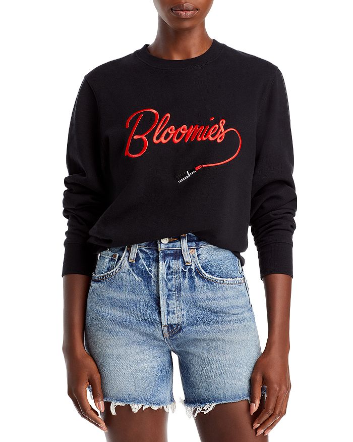 Bloomie's Unisex Cotton Lipstick Logo Sweatshirt - 100% Exclusive ...