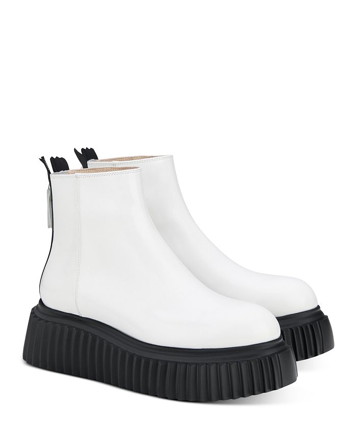 AGL Women's Sandy Nero Wedge Platform Booties | Bloomingdale's