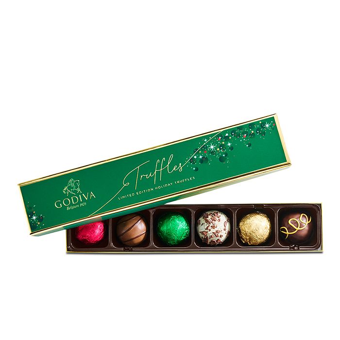 Godiva® 6 Pc Holiday Truffles | Bloomingdale's
