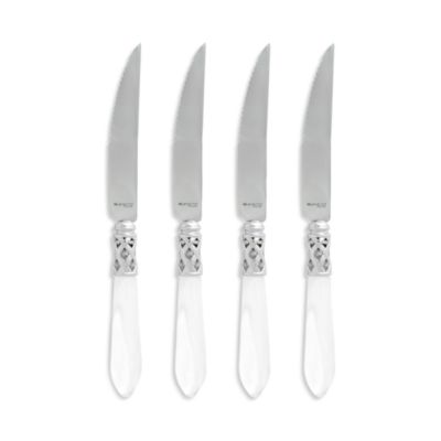 Click here for Vietri Aladdin Brilliant Steak Knives  Set of 4 prices