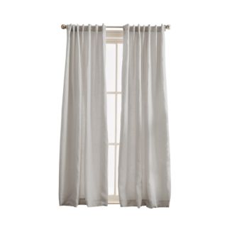 Peri Home Linen 84" x 50" Back Tab Lined Window Panel, Pair ...