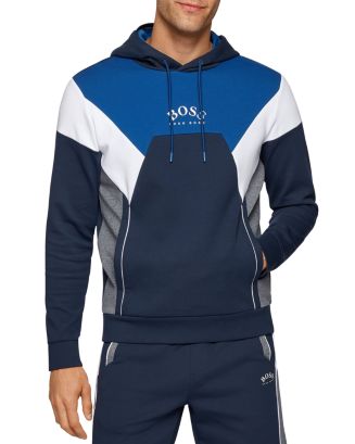 BOSS Color Block Logo Hoodie | Bloomingdale's
