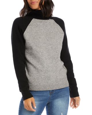 Karen Kane Colorblock Turtleneck Sweater | Bloomingdale's
