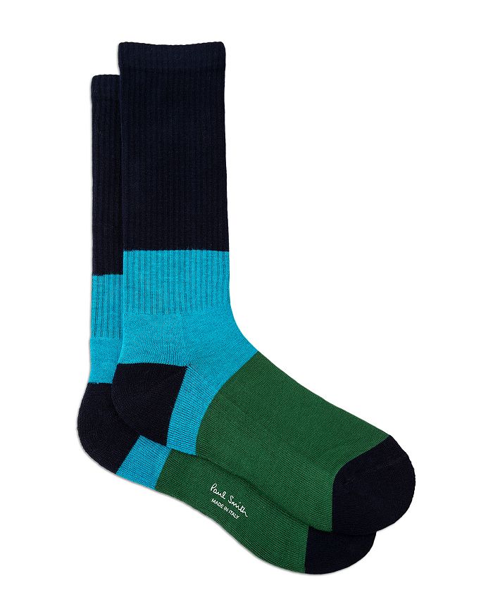PS Paul Smith Color Blocked Socks | Bloomingdale's