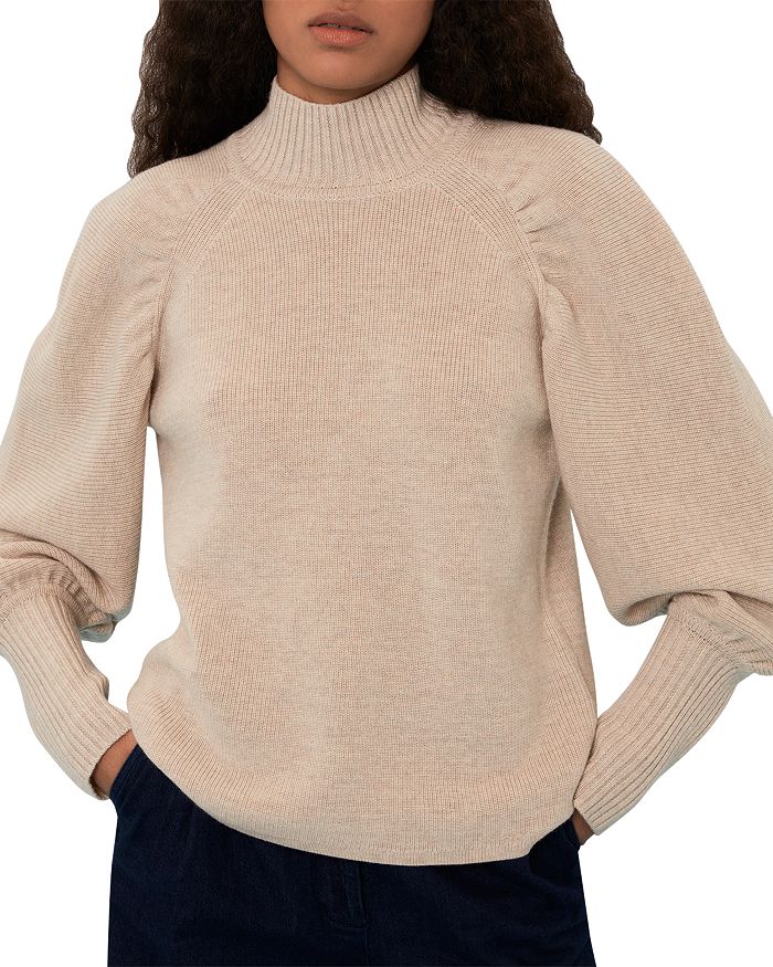 Whistles Balloon Sleeve Sweater | Bloomingdale's