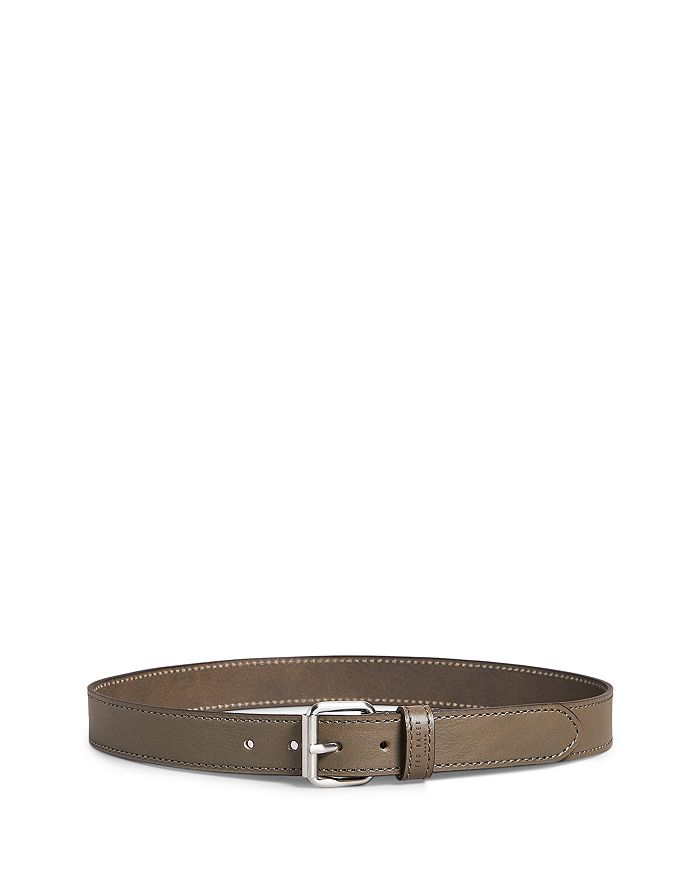 Ted Baker Turner Stitched Leather Belt | Bloomingdale's
