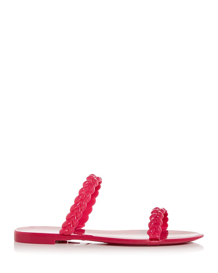 Stuart Weitzman Women's Sawyer Jelly Slide Sandals | Bloomingdale's