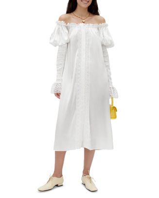 Sleeper Opera Silk Dress | Bloomingdale's