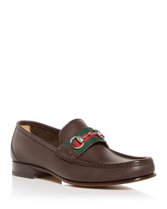 Gucci Men's Square Apron Toe Loafers | Bloomingdale's