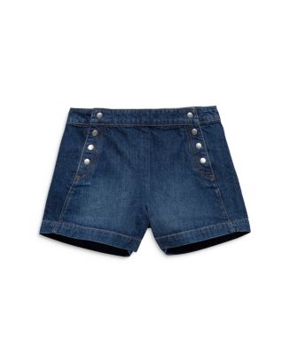 FRAME Sailor Snap Shorts in Timeless | Bloomingdale's