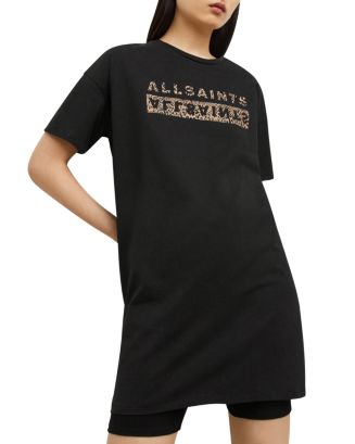 ALLSAINTS Juxta Logo T Shirt Dress | Bloomingdale's