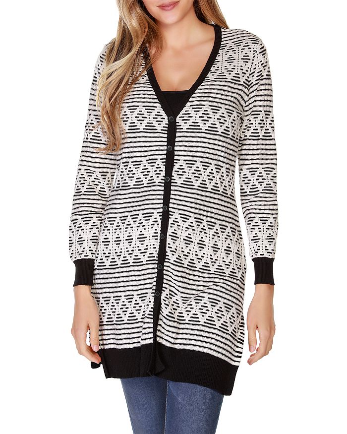Belldini Printed Long Cardigan | Bloomingdale's
