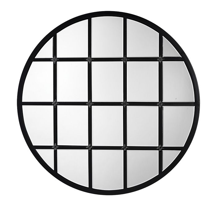 Bloomingdale's Jamie Young Round Metal Grid Mirror | Bloomingdale's