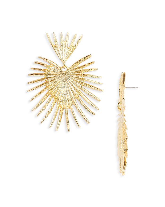 Kenneth Jay Lane Fan Drop Earrings | Bloomingdale's