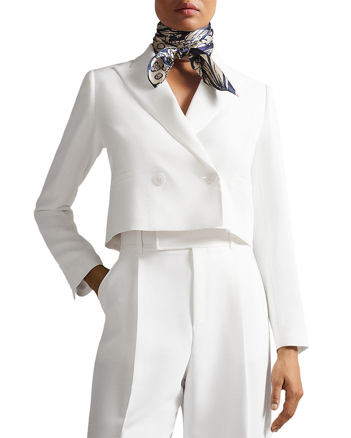 Ted Baker Helari Summer Bloom Retro Swirl Silk Square Scarf ...