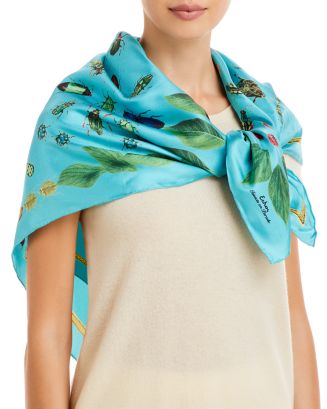 Echo Insects On Parade Silk Scarf | Bloomingdale's