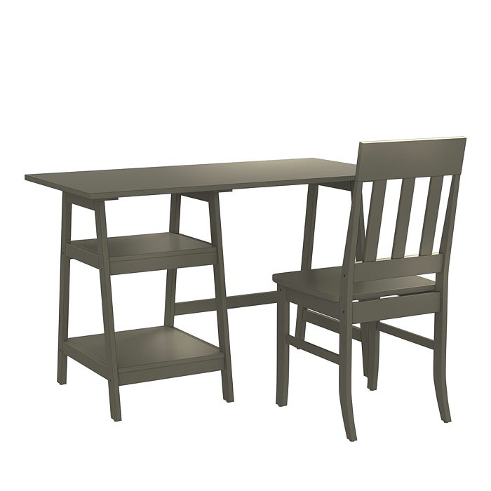 Furniture of America Salina 2 Piece Writing Desk with Chair ...