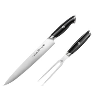 Cangshan Thomas Keller Signature Collection 2-Piece Carving Set ...