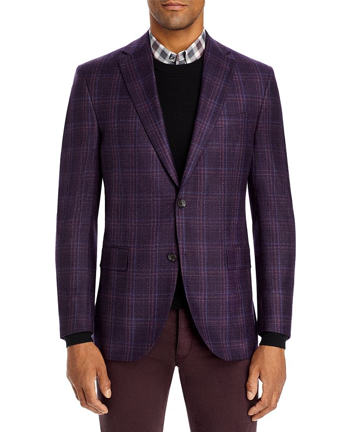 Jack Victor Plaid Regular Fit Sport Coat Regular Fit | Bloomingdale's