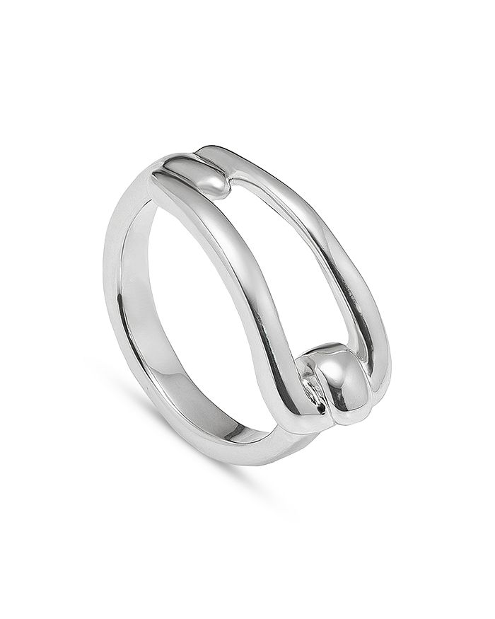 Uno de 50 Prosperity Open Oval Ring in Sterling Silver | Bloomingdale's