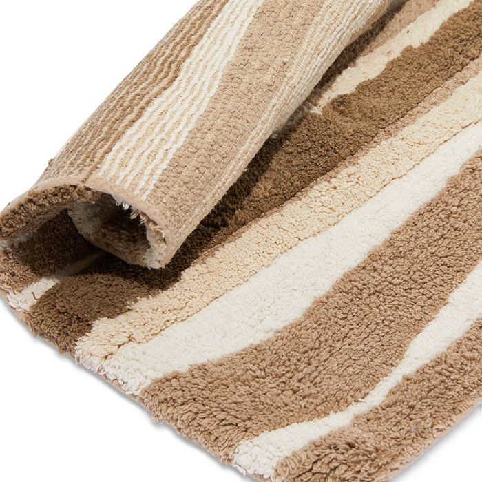 Hudson Park Collection Converge Striped Bath Rug, 20" x 30 ...