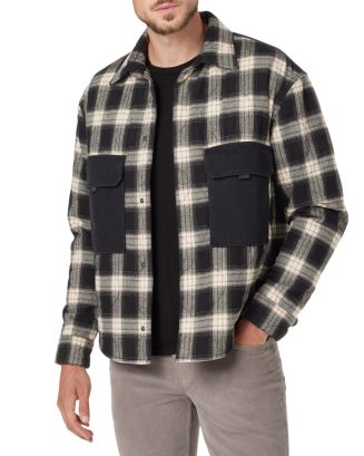 Hudson Padded Check Jacket | Bloomingdale's