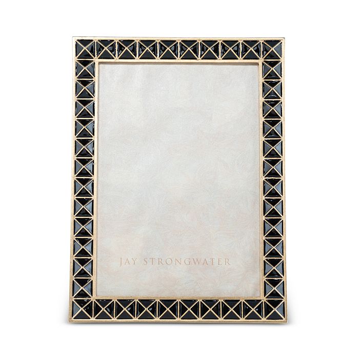Jay Strongwater Pyramid 5" x 7" Frame | Bloomingdale's