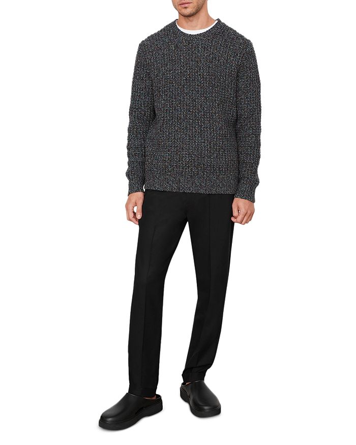 Vince Marled Waffle Crewneck Sweater | Bloomingdale's