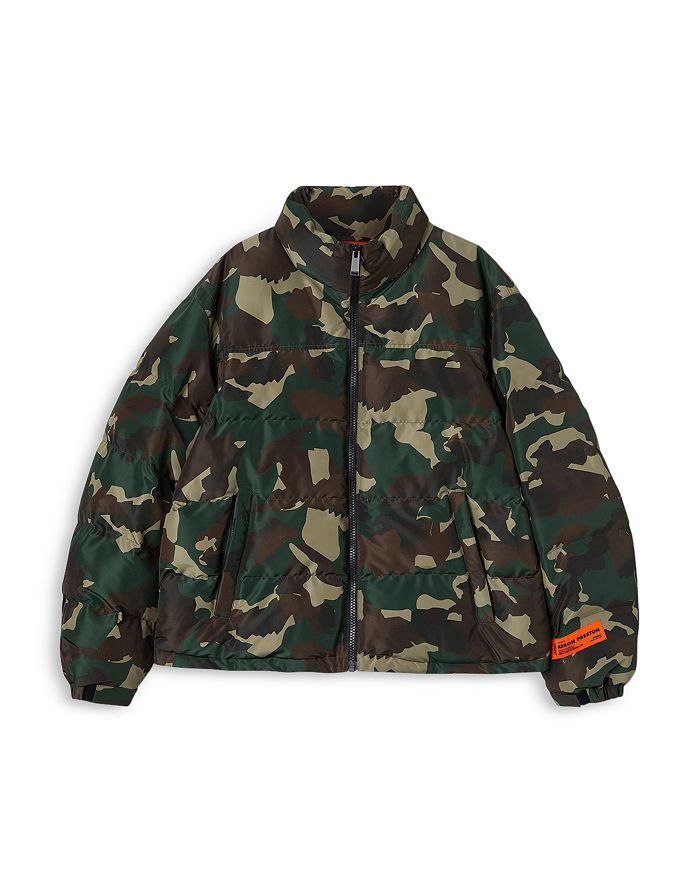 HERON PRESTON Nylon Camo Puffer Jacket | Bloomingdale's
