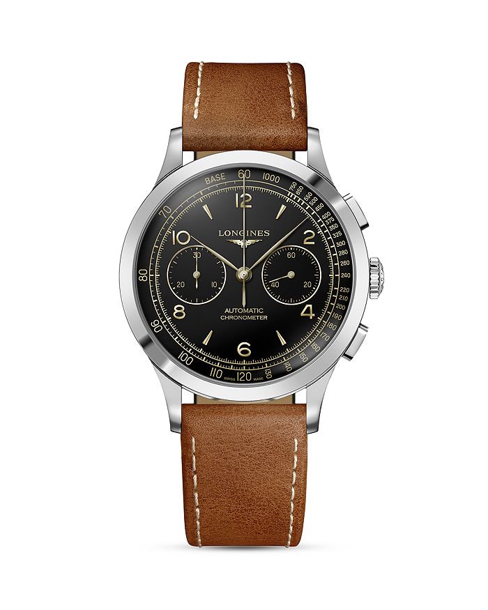 Longines Record Chronograph, 40mm | Bloomingdale's