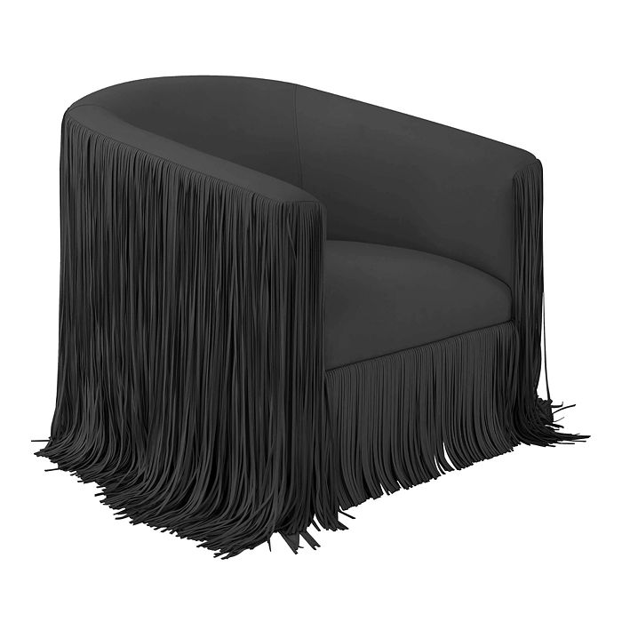 TOV Furniture Shag Me Faux Leather Swivel Chair | Bloomingdale's