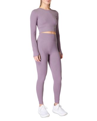 Sweaty Betty Spark Seamless Workout Top & 7/8 Workout Leggings ...