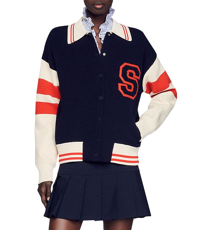 Sandro Varsity Cardigan | Bloomingdale's