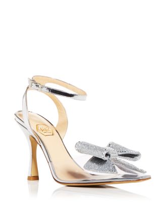 Nalebe Women's Diamante Embellished Pointed Toe Pumps | Bloomingdale's