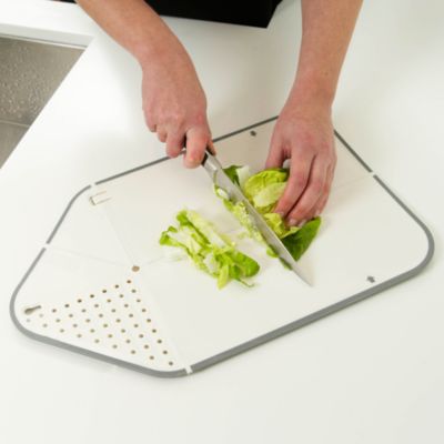 Joseph Joseph Rinse & Chop Dual Function Chopping Board | Bloomingdale ...