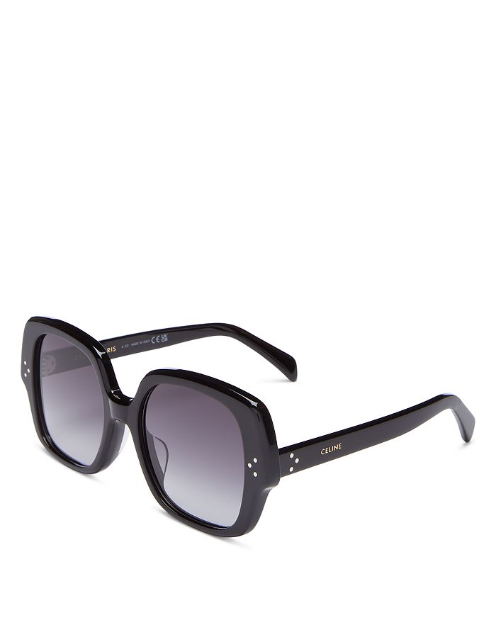 CELINE Square Sunglasses, 55mm | Bloomingdale's