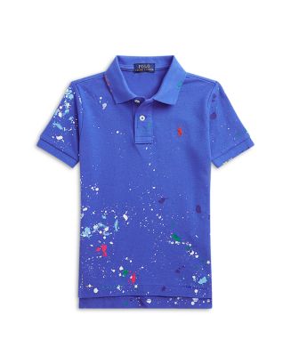 Ralph Lauren Boys' Paint Splatter Polo Shirt - Little Kid | Bloomingdale's