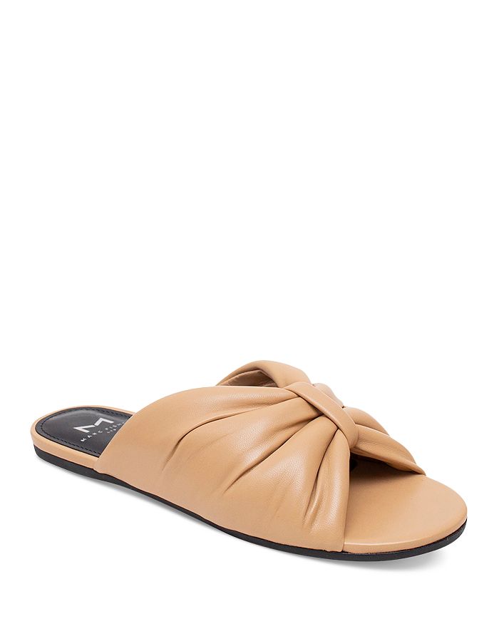 Marc Fisher LTD. Women's Olita Slip On Twisted Slide Sandals ...