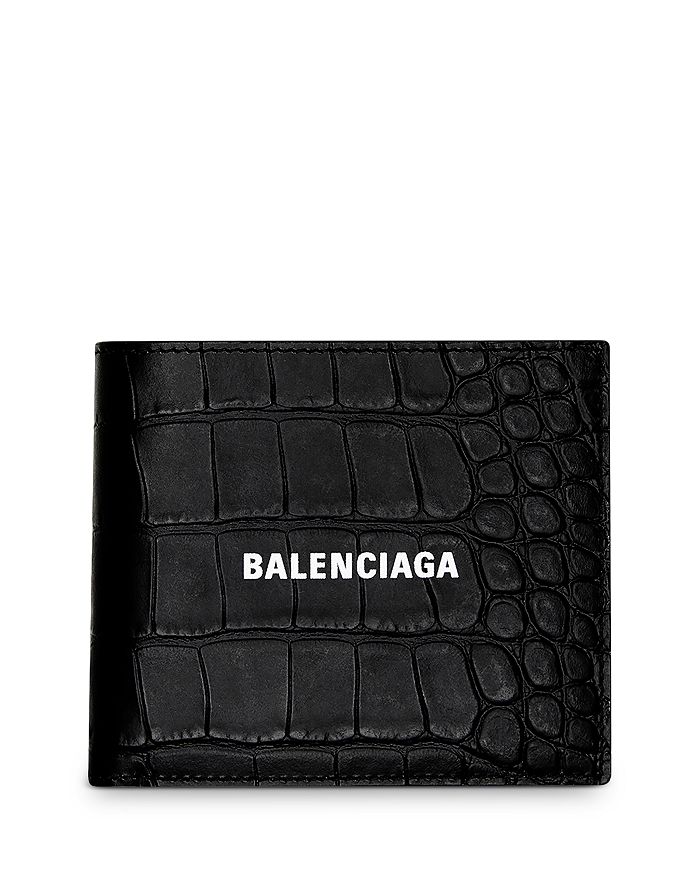 Balenciaga Leather Cash & Coin Folded Wallet | Bloomingdale's
