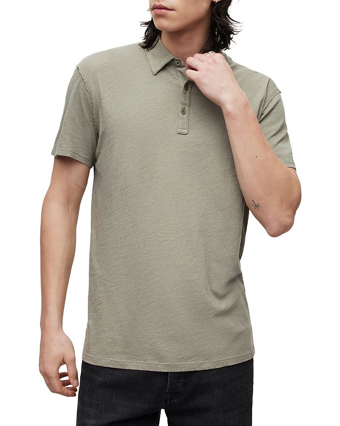 ALLSAINTS Figure Short Sleeve Polo | Bloomingdale's