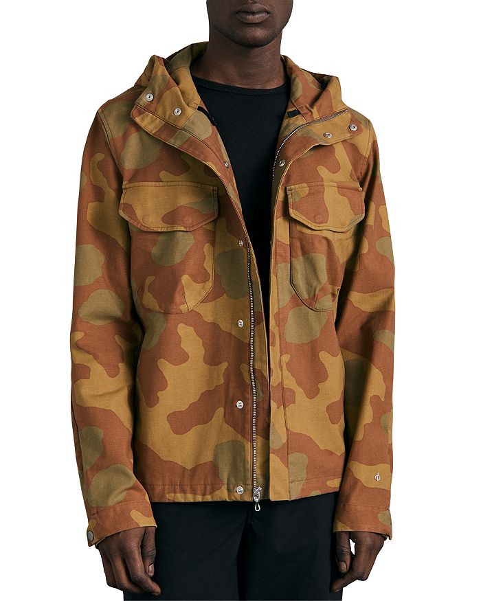 rag & bone Oversized Military Tactic Printed Jacket | Bloomingdale's