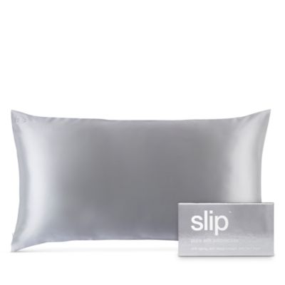 Click here for Slip 20 x 36 King Pure Silk Pillow Case - Anti-Bed... prices