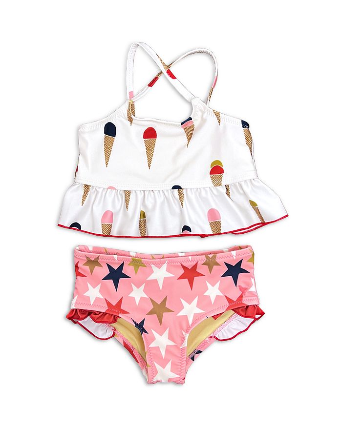 Pink Chicken Girls' Joy Printed Tankini - Little Kid | Bloomingdale's