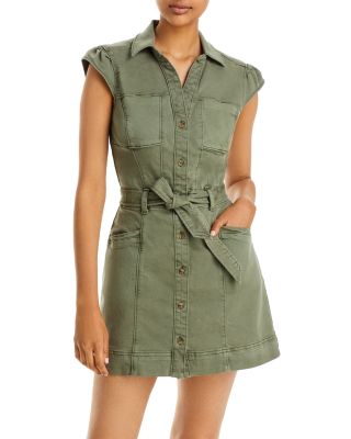 Paige Jaxsyn Belted Utility Mini Dress | Smart Closet