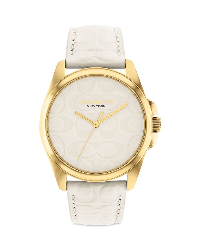COACH Greyson Watch, 36mm | Bloomingdale's