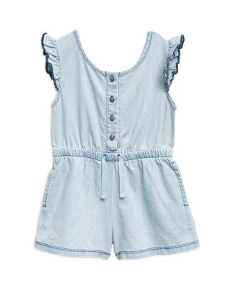 Splendid Girls' Chambray Romper - Baby | Bloomingdale's